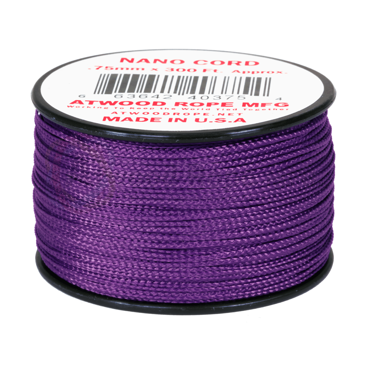 .75mm Nano Cord - Purple - Serious Paracord