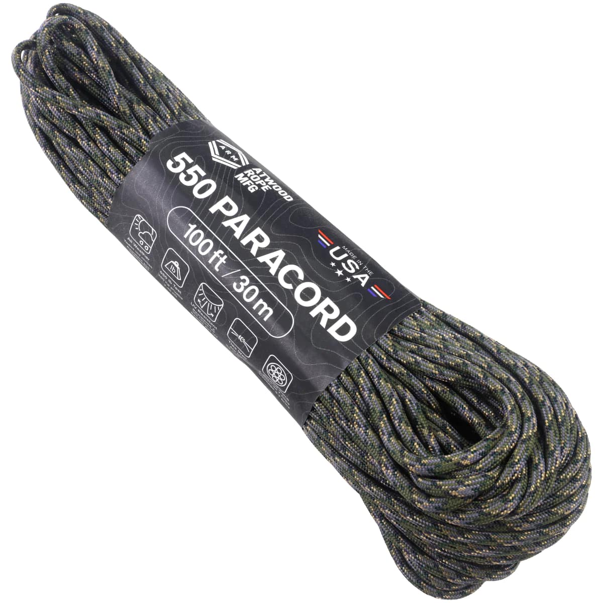 550 Paracord - Jäger Camo - Serious Paracord