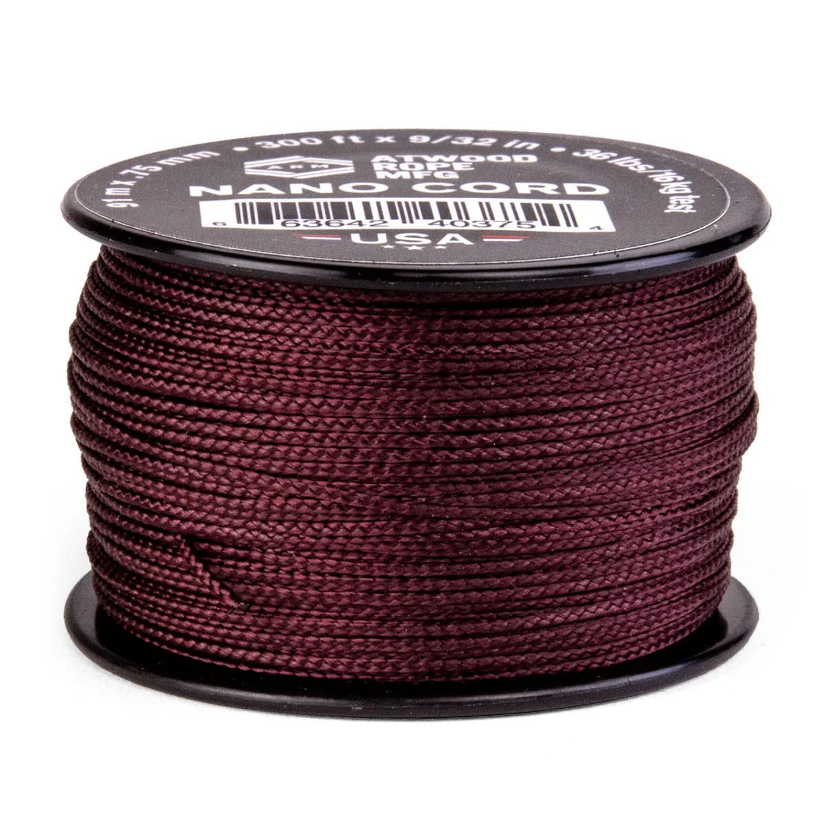 .75mm Nano Cord - Maroon - Serious Paracord